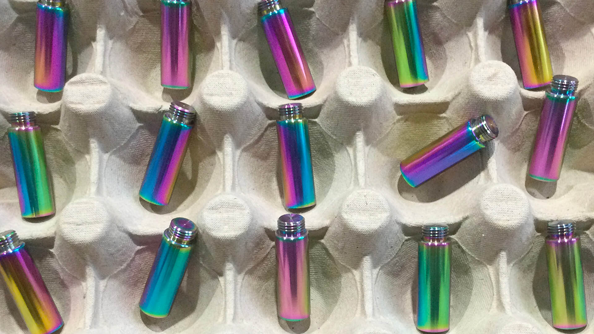 Rainbox/Oil Slick PVD Finish: innovation and style